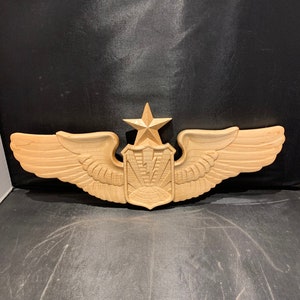 USAF UAV, RPA, Remotely Piloted Aircraft Pilot Wings 18" (your Choice ...