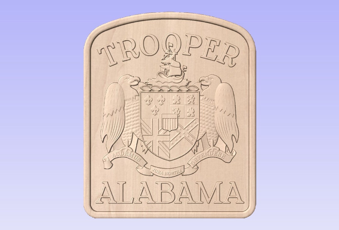 Alabama State Trooper Patch Approx 11 your Choice of - Etsy