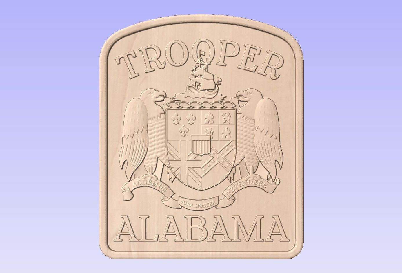 Alabama State Trooper Patch Approx 11 your Choice of - Etsy