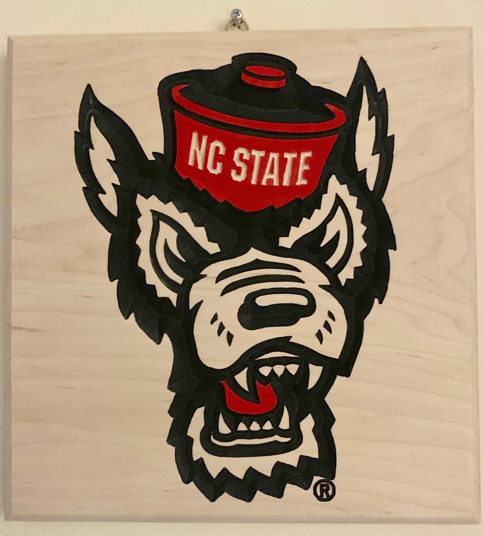 NC State University Wolfpack Approx 11x9 2D Plaques Your | Etsy