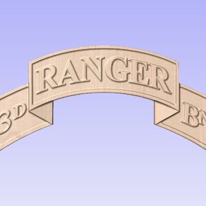 75th Ranger Regiment Scroll Approx. 17x7 (your Choice 75th 1st, 2d, 3d ...