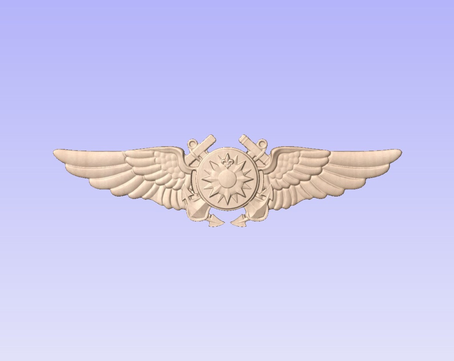 Dept of Navy Navigator Badge Approx 17x.4.5 (your Choice of Wood) - Etsy