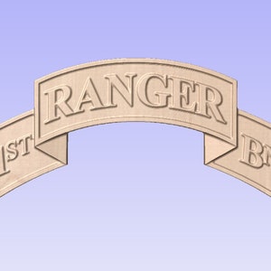 75th Ranger Regiment Scroll Approx. 17x7 (your Choice 75th 1st, 2d, 3d ...