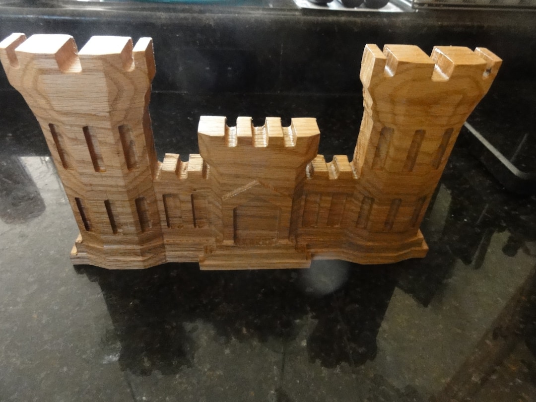 Standing Engineer Castle (your Choice of Approx 14x8x1.5 or 21x13x1.5 ...