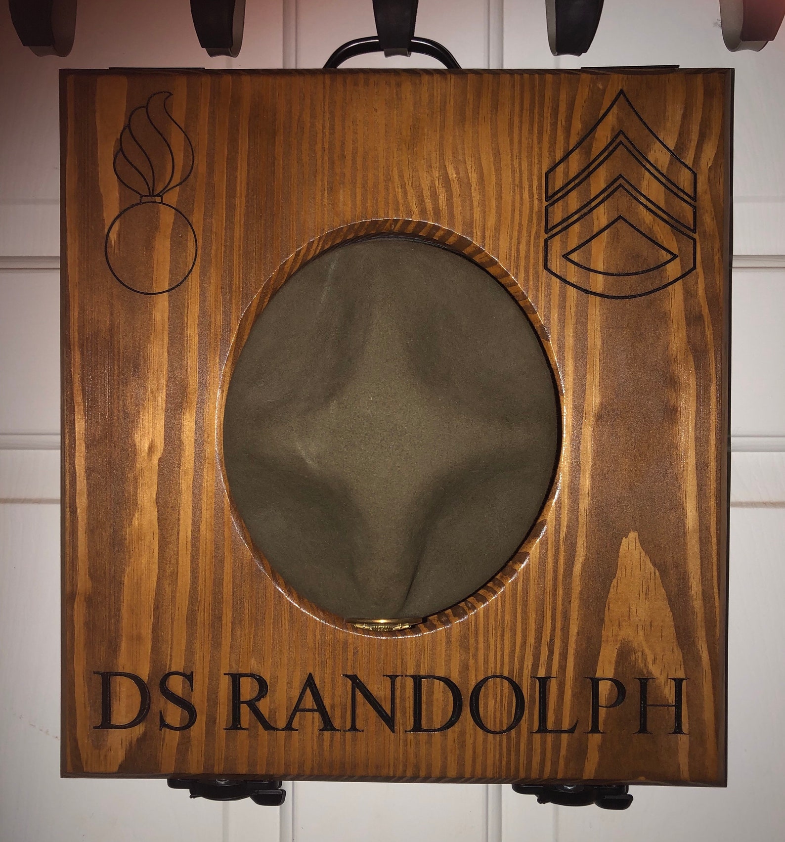 USMC Drill Instructor Campaign Hat Press / Plaque Approx - Etsy