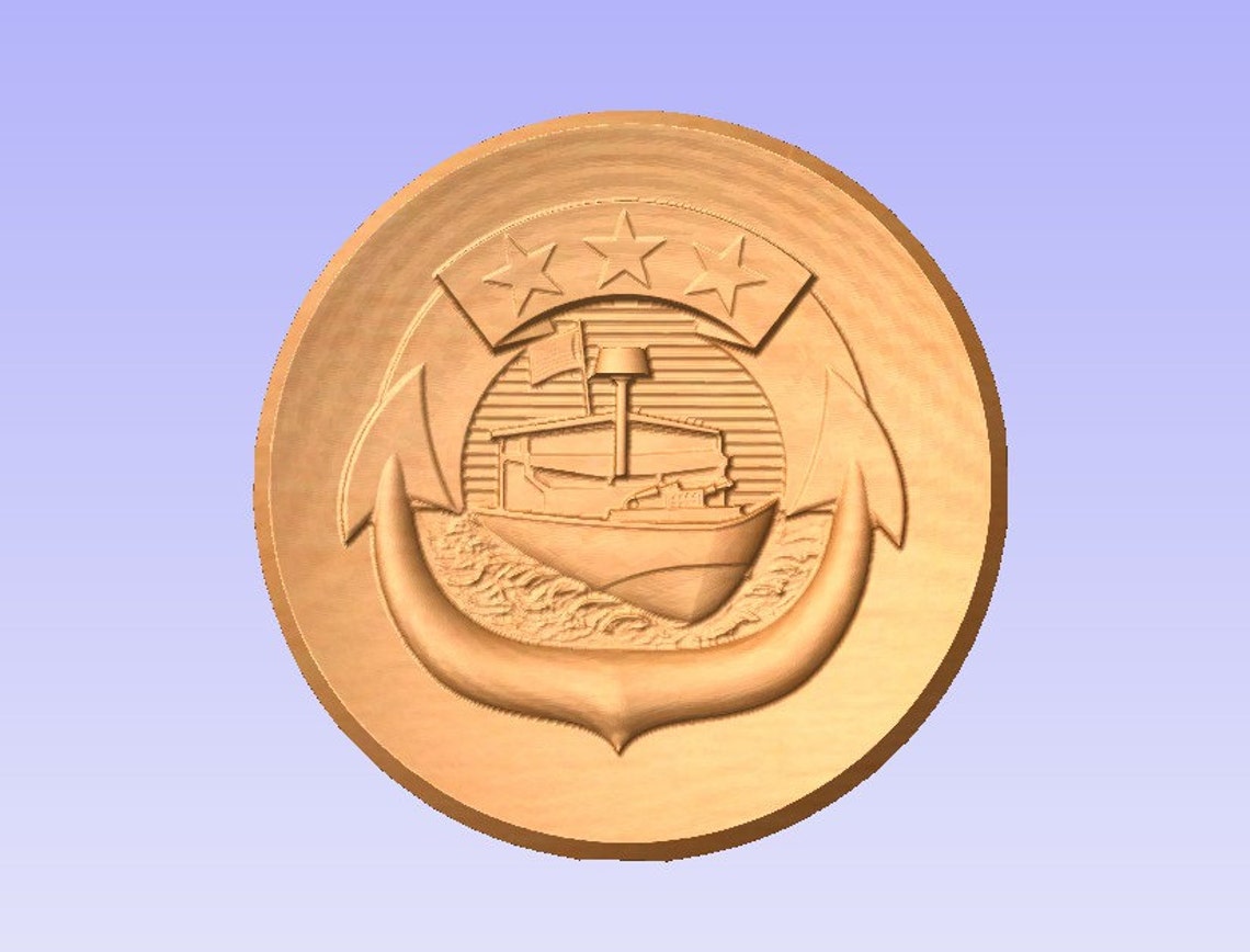 US Navy Small Craft Pin (your Choice of Size and Wood) - Etsy