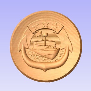 US Navy Small Craft Pin (your Choice of Size and Wood) - Etsy