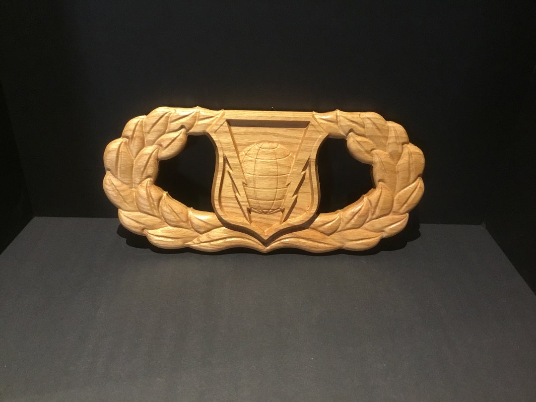 USAF Command and Control Badge 14" - Etsy