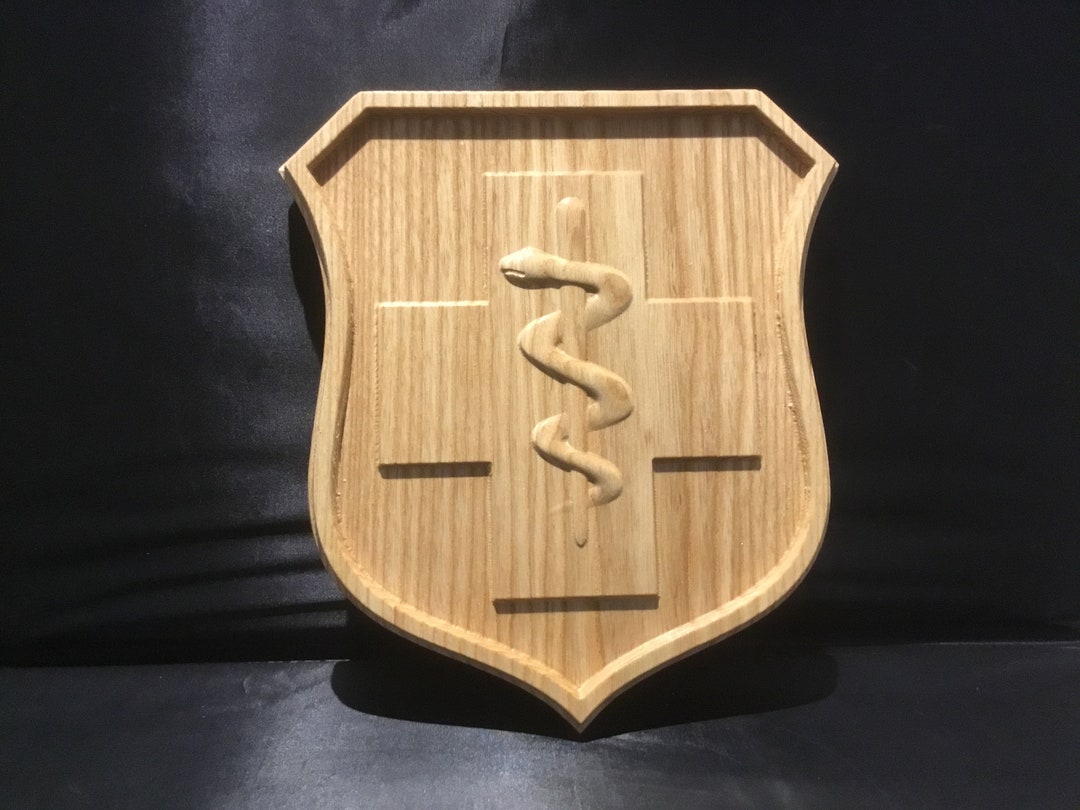 USAF Medic Medical Tech Badge 10" Across 12"+ High Depending on Style ...