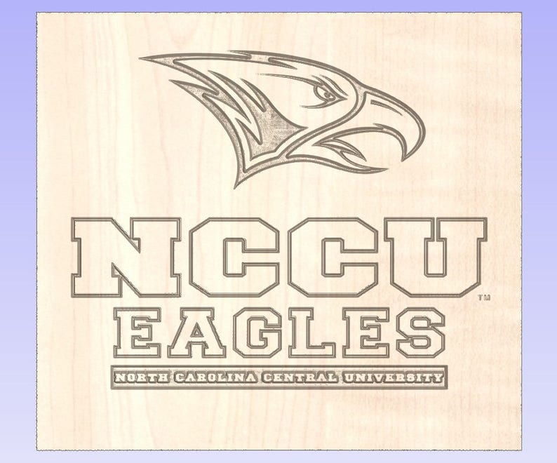 North Carolina Central University NCCU 2D Plaques your - Etsy
