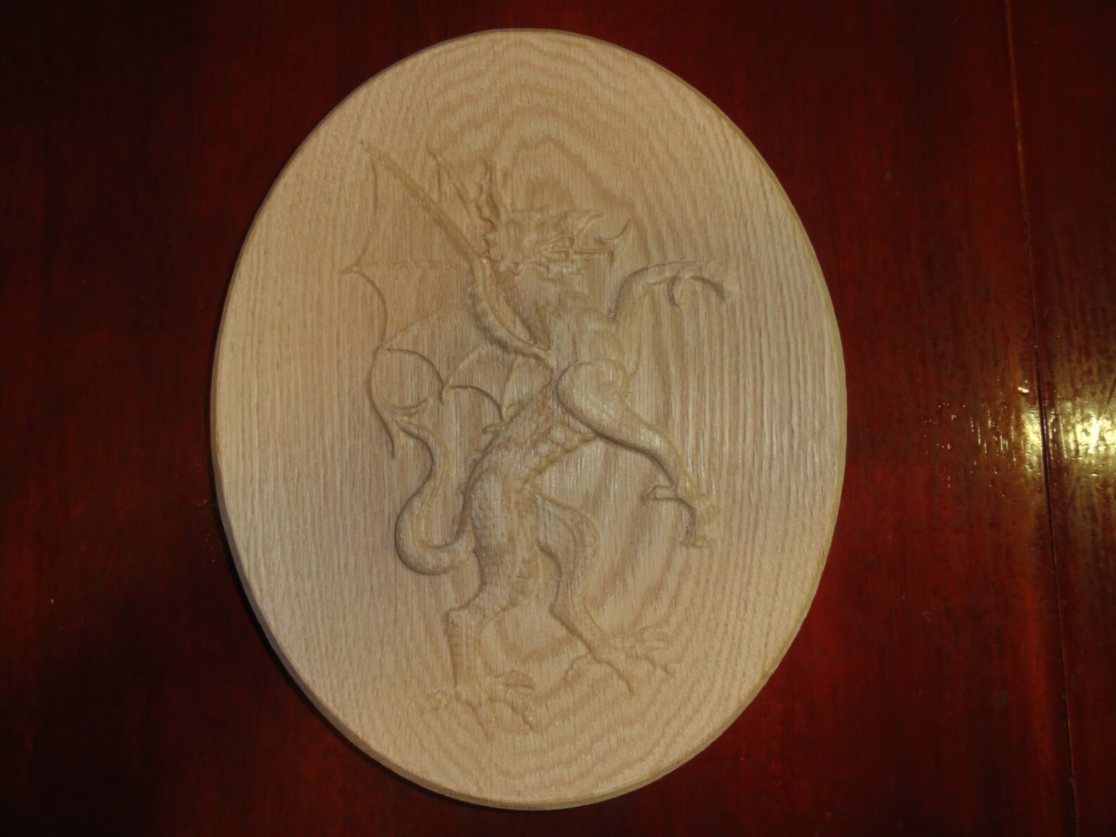 Dragon 3D Hanging (your Choice of Size, Shape and Wood) - Etsy