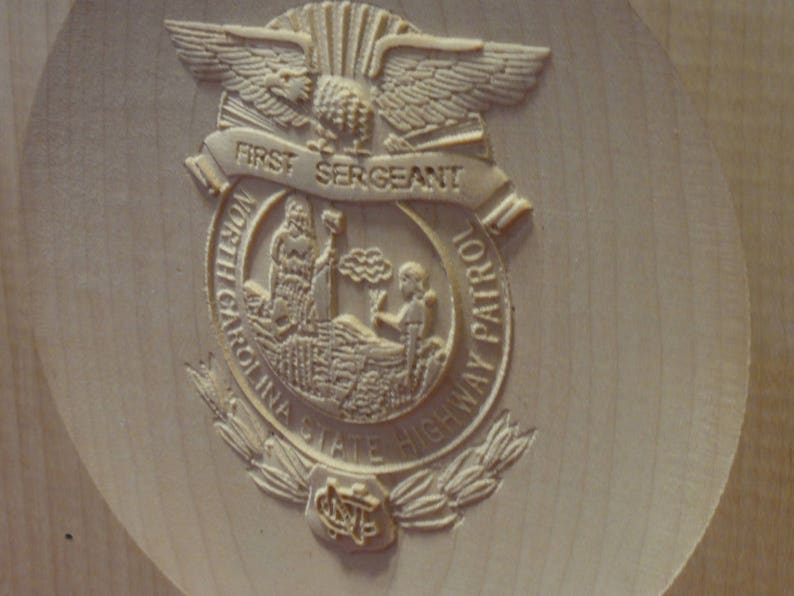 NC Highway Patrol North Carolina Highway Patrol Plaque | Etsy