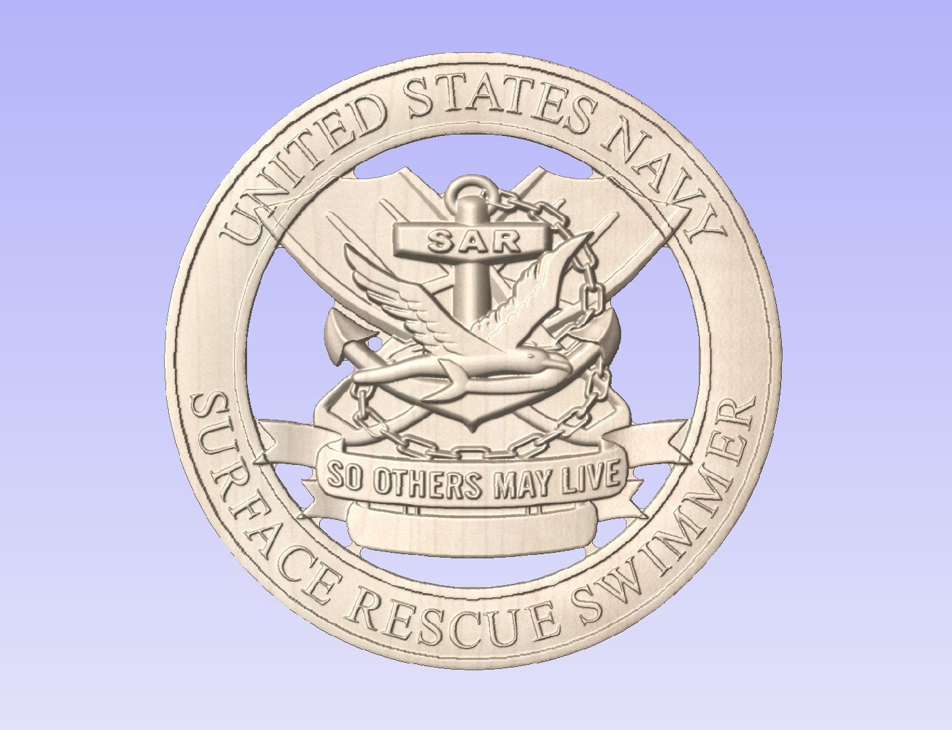 US Navy SAR surface Rescue Swimmer search and Rescue | Etsy