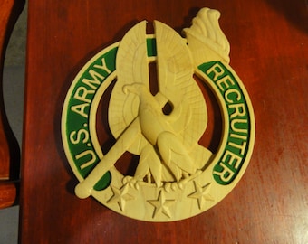 Army Recruiter Badge - Etsy