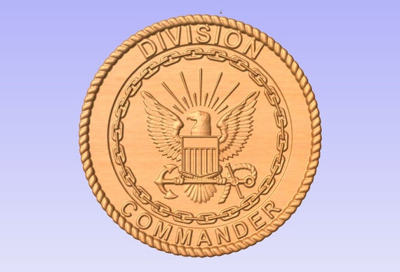 Navy Recruit Division Commander Badge 10-11 Your Choice | Etsy