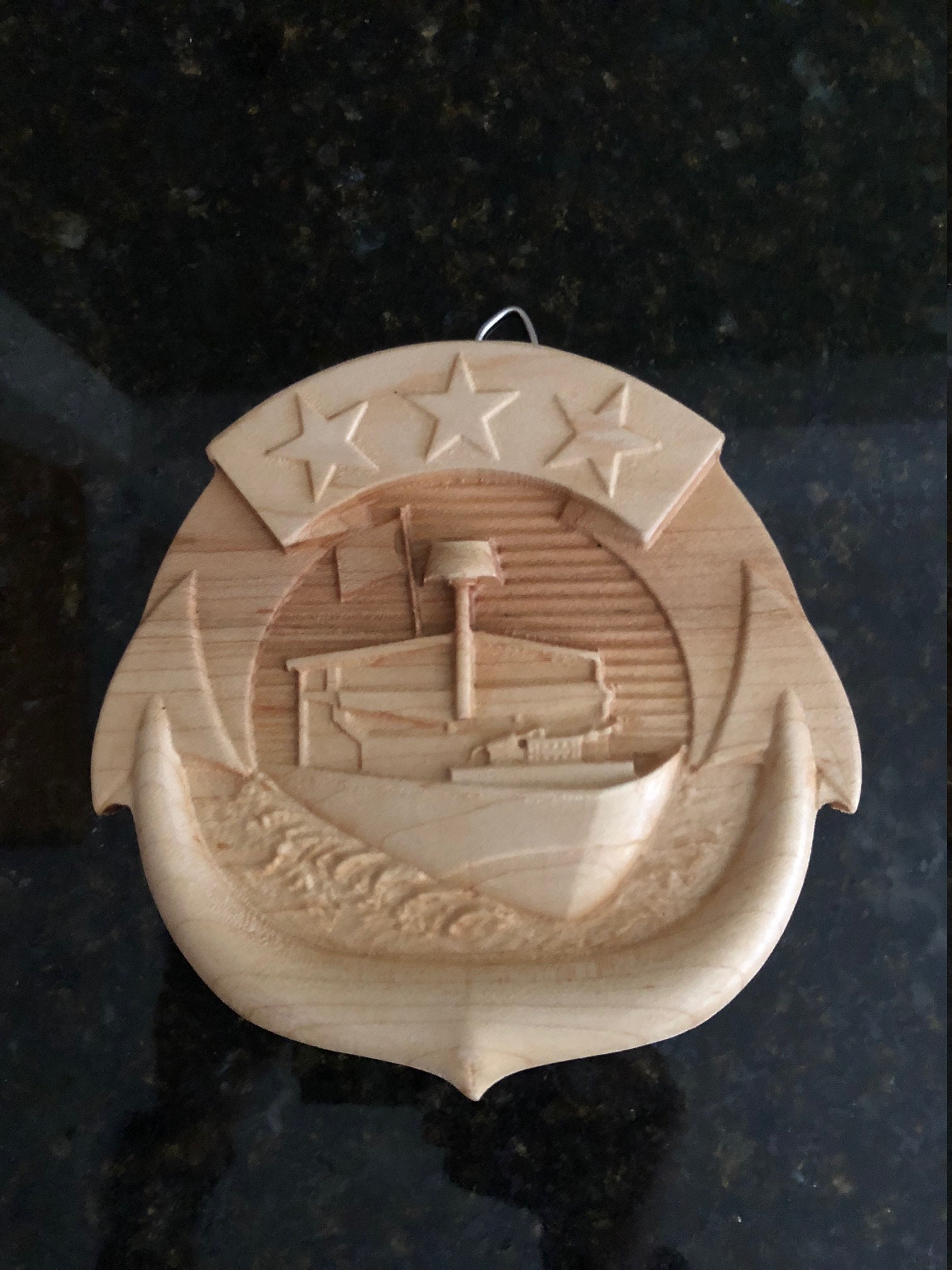 US Navy Small Craft Pin Your Choice of Size and Wood | Etsy