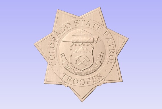 Colorado State Patrol Badge