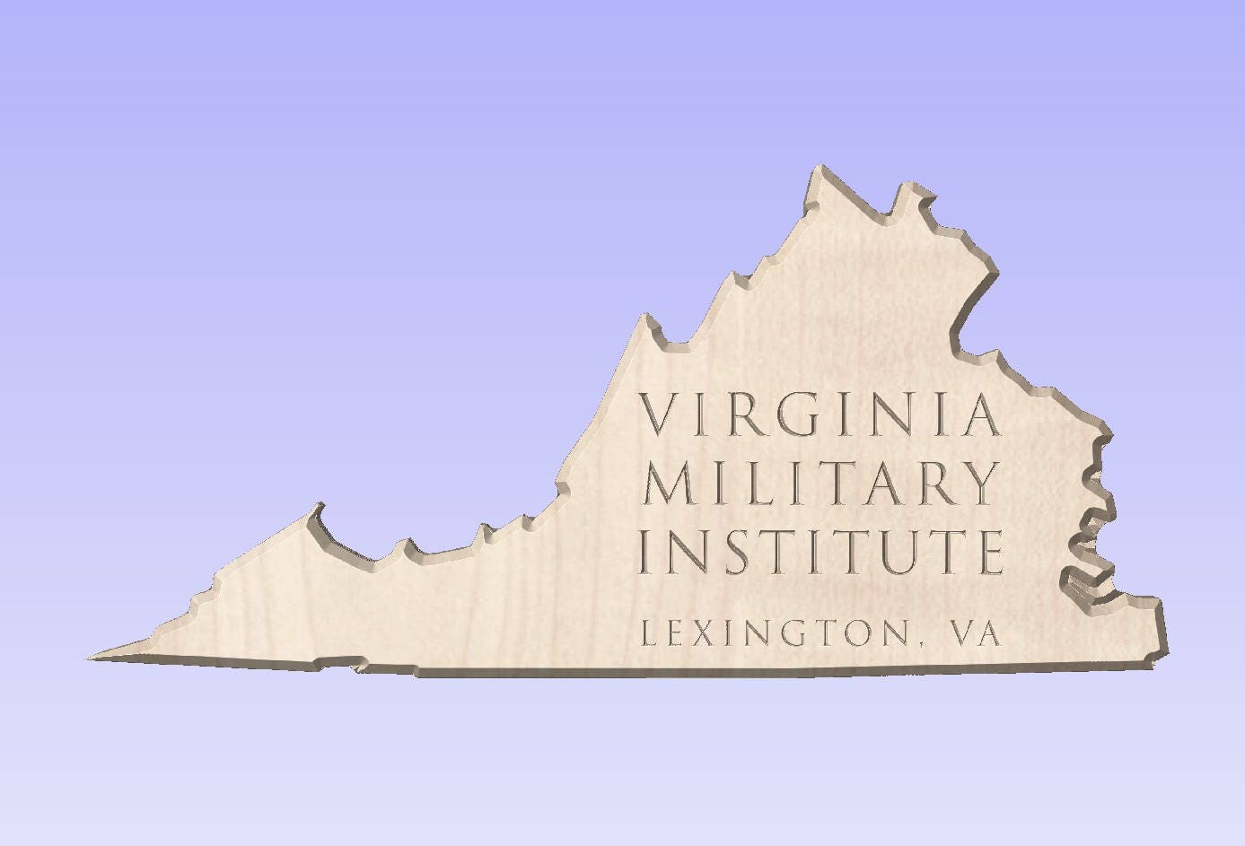 2D Plaque Virginia Military Institute VMI Your Choice of | Etsy