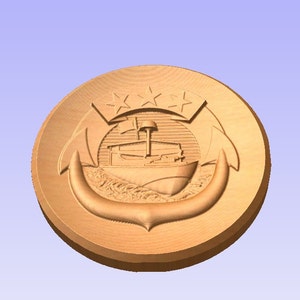 US Navy Small Craft Pin (your Choice of Size and Wood) - Etsy