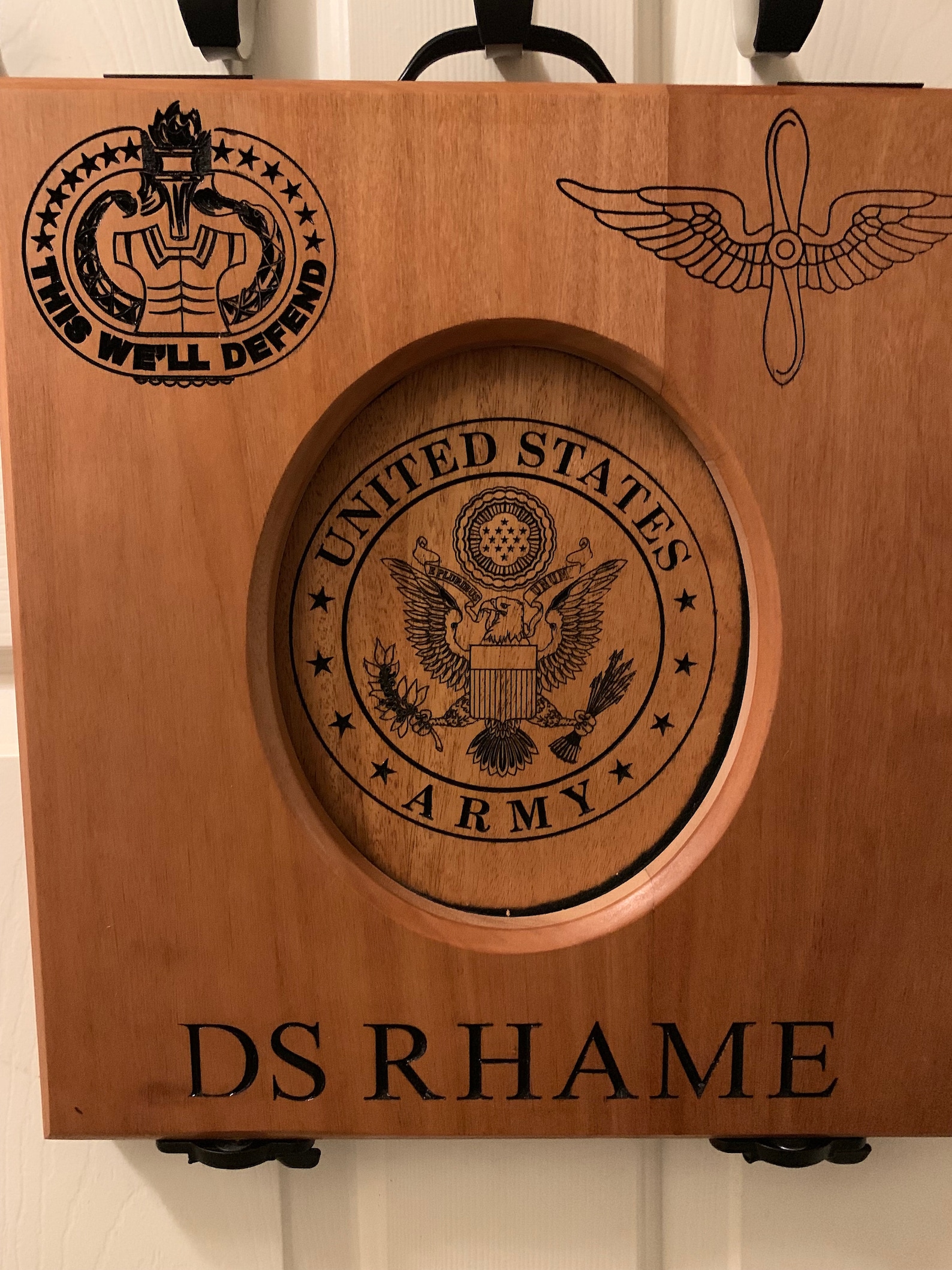 USMC Drill Instructor Campaign Hat Press / Plaque Approx 14.5x15.5 DI ...