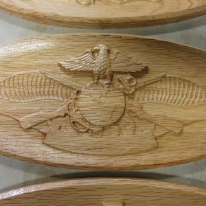 U.S. Navy Fleet Marine Force (FMF) Plaque Dish 14" Cutout-17" Wide ...