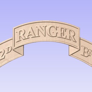 75th Ranger Regiment Scroll Approx. 17x7 (your Choice 75th 1st, 2d, 3d ...