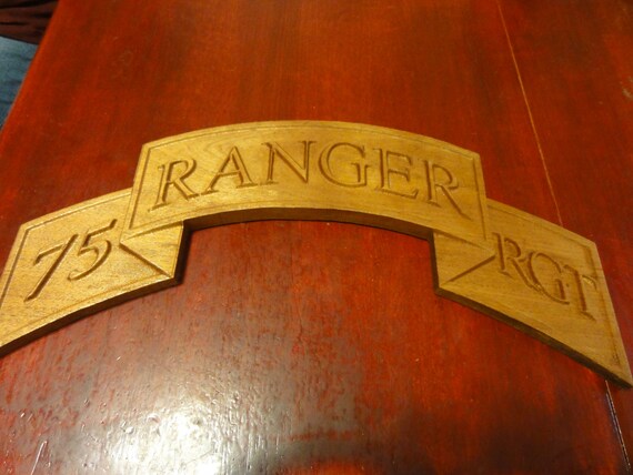 75th Ranger Regiment Scroll Approx. 17x7 your Choice 75th | Etsy