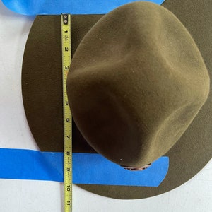 US Army Drill Sergeant Campaign Hat Press/plaque 14.5x15.5 DI Hat Press ...
