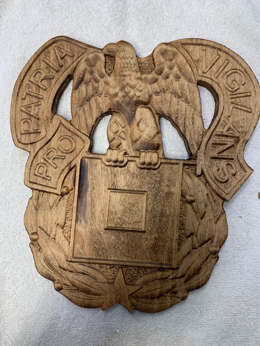 Signal Corps Crest10x9.5 - Etsy