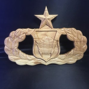 USAF Command and Control Badge 14" - Etsy