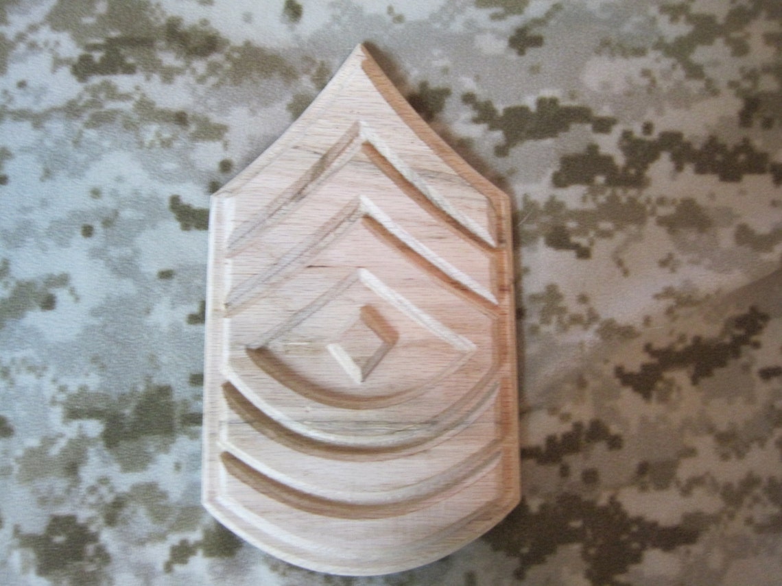 Marine Corps First Sergeant Plaque E-8 United States Marine - Etsy España