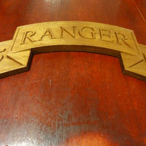 75th Ranger Regiment Scroll Approx. 17x7 (your Choice 75th 1st, 2d, 3d ...