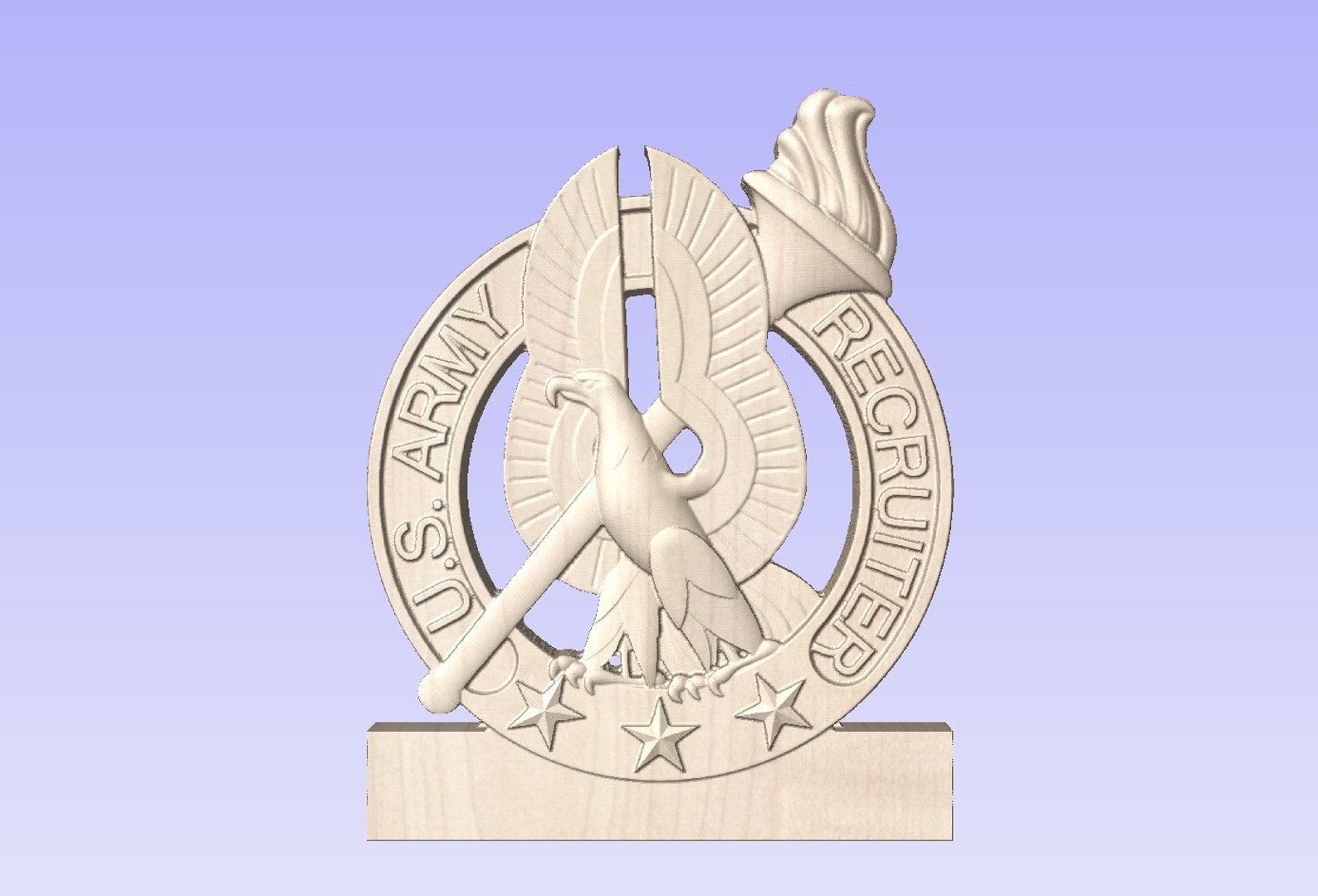 Recruiter Badge Standing Plaque or Coinholder regular or | Etsy