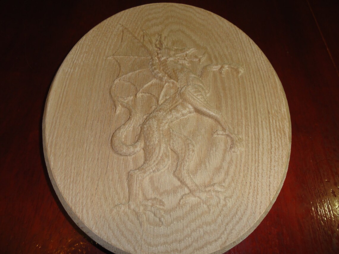 Dragon 3D Hanging (your Choice of Size, Shape and Wood) - Etsy