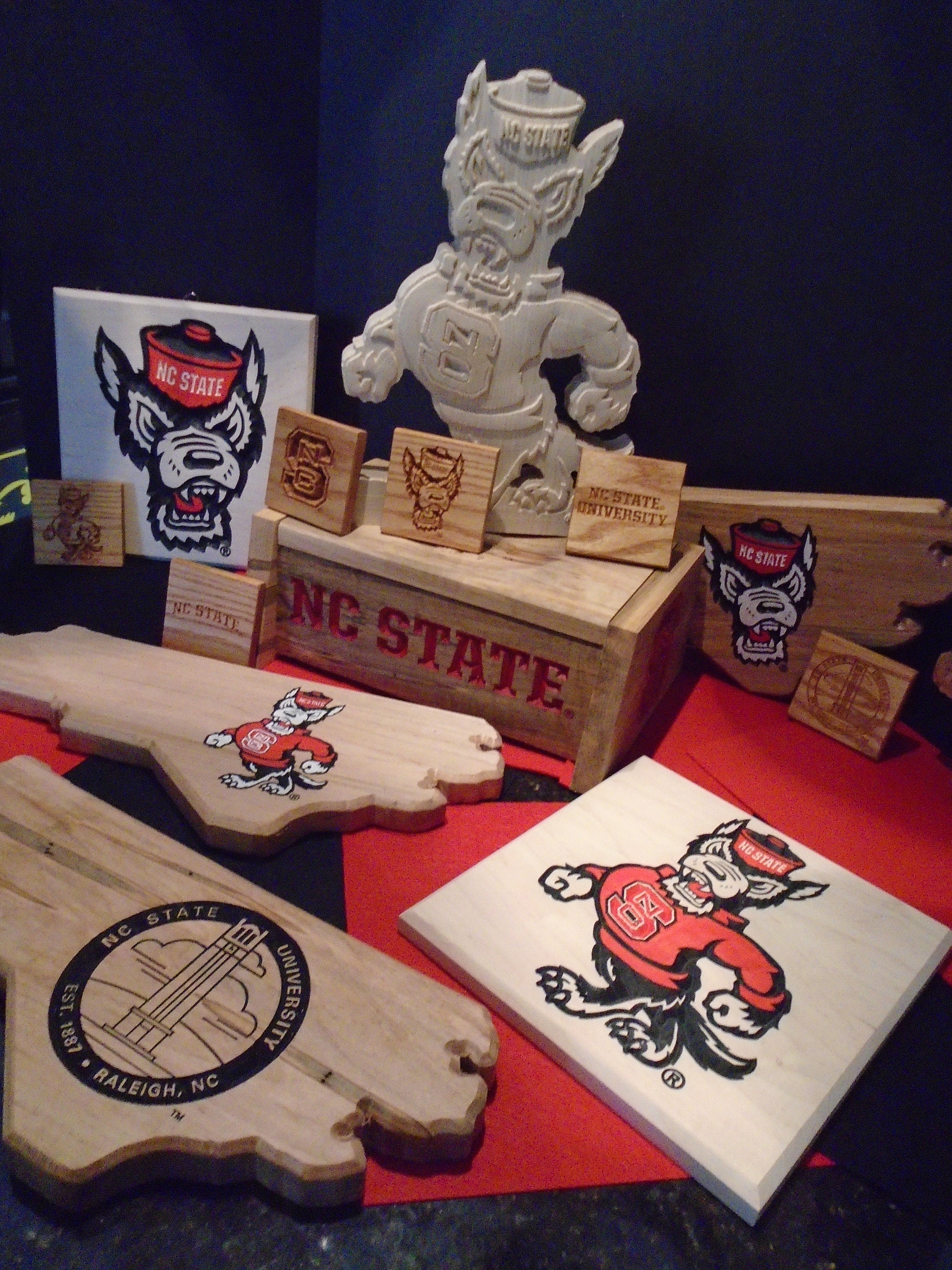NC State University WOLFPACK Tuffy Plaques your Choice of | Etsy