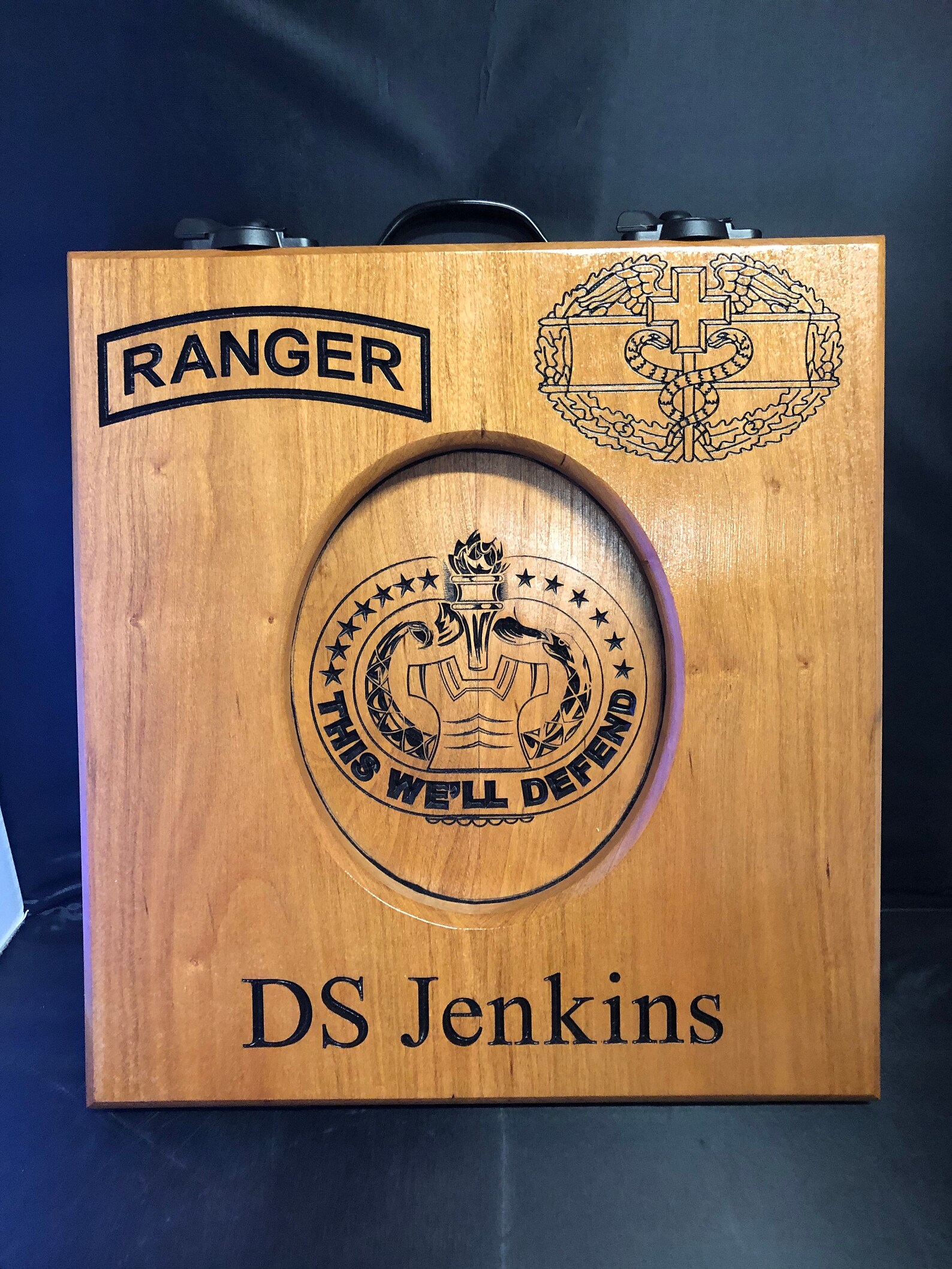 Georgia State Patrol (GSP), State Trooper, Campaign Hat Press/plaque ...