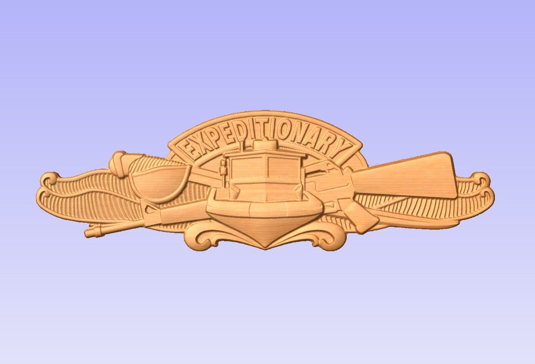 Enlisted Expeditionary Warfare Specialist EWS Plaque Approx 16-17" Wide ...