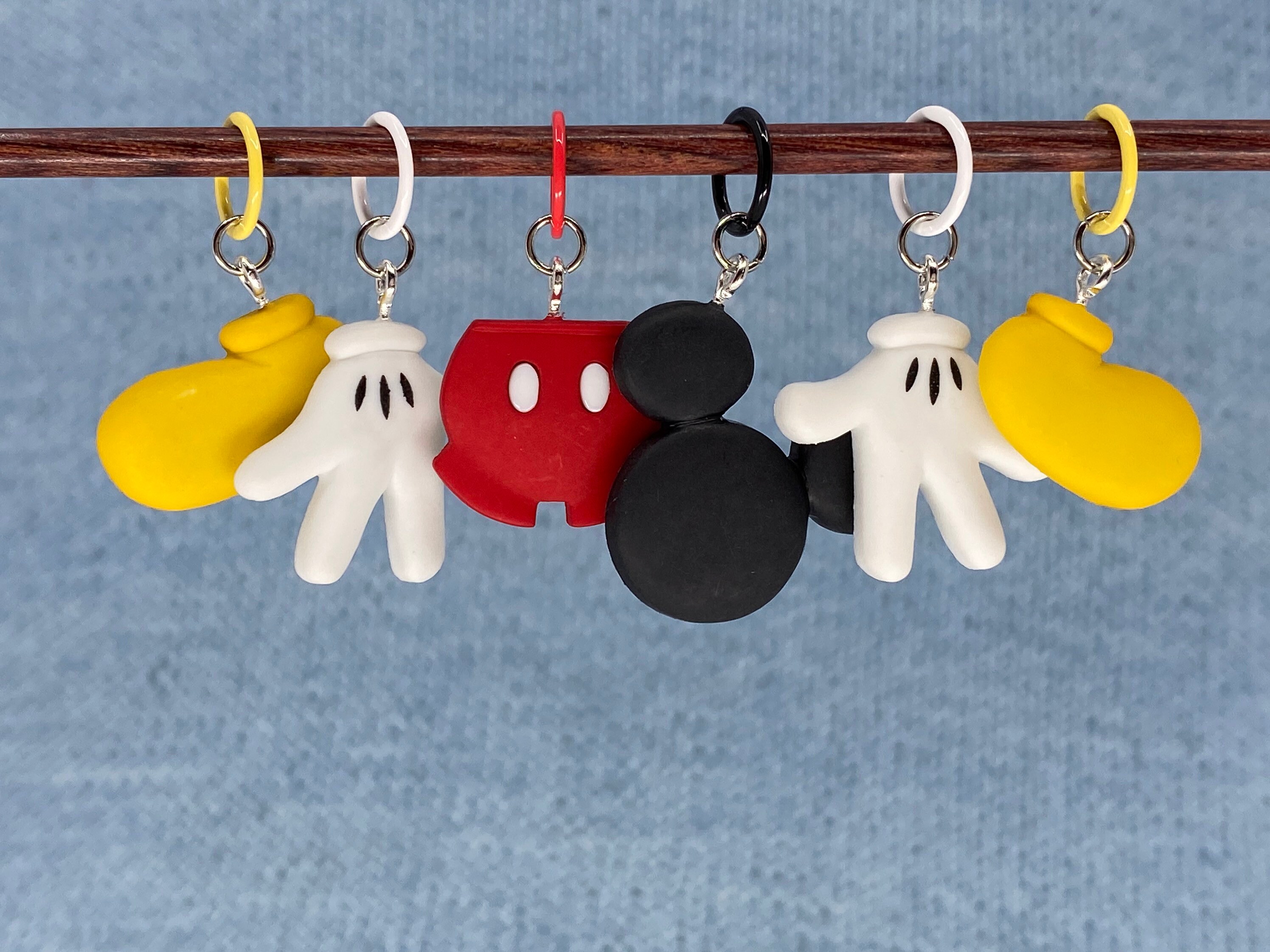 What Makes a Mouse Stitch Markers Progress Keepers Mickey - Etsy