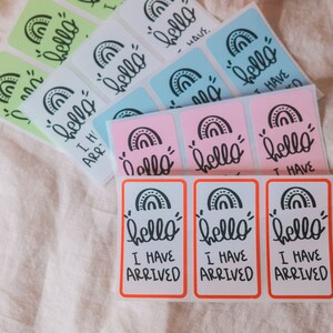 Hello Packing Labels, Shipping Stickers, Packing Labels, Small Business ...