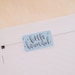 Hello Beautiful Label,shipping Stickers, Packing Labels, Small Business ...