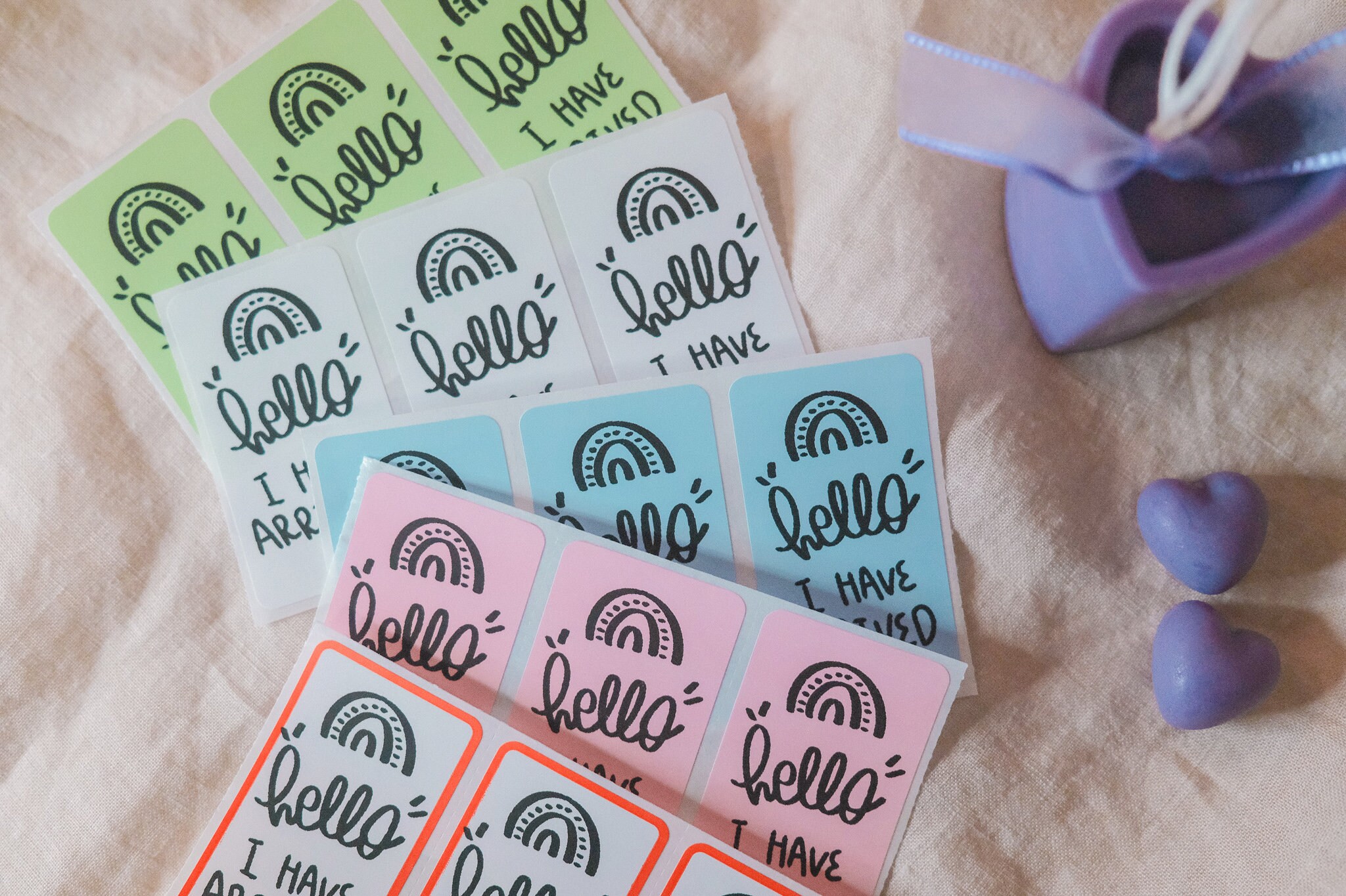 Hello packing Labels Shipping Stickers Packing Labels Small | Etsy