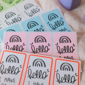 Hello Packing Labels, Shipping Stickers, Packing Labels, Small Business ...