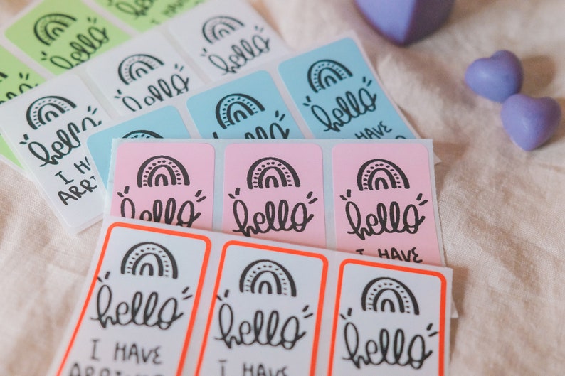 Hello Packing Labels Shipping Stickers Packing Labels Small - Etsy