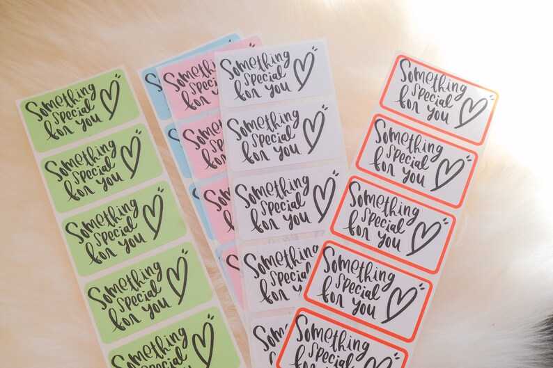 Gift Stickers Something Special Stickers 2.25 X 1.25 Inch - Etsy