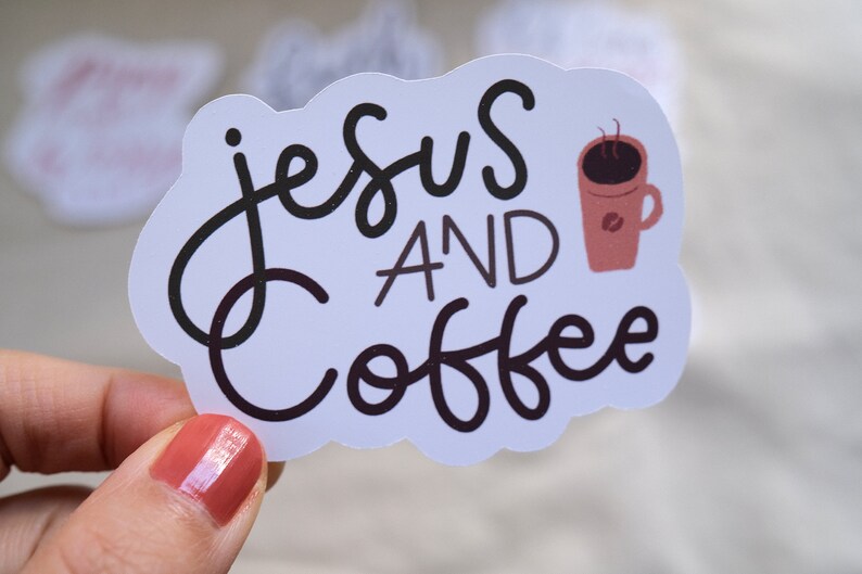 Christian Faith Sticker Faith Stickers Christian Stickers - Etsy