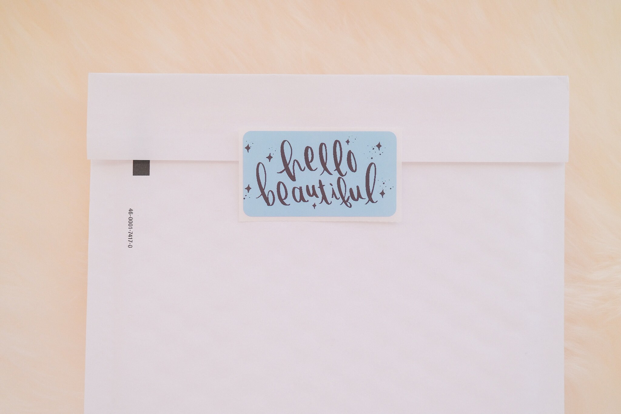 Hello Beautiful Label,shipping Stickers, Packing Labels, Small Business ...