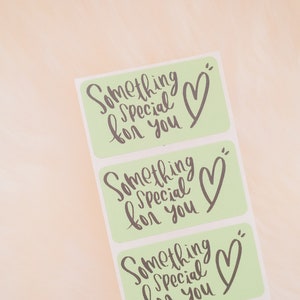 Gift Stickers, Something Special Stickers, 2.25 X 1.25 Inch, Small ...