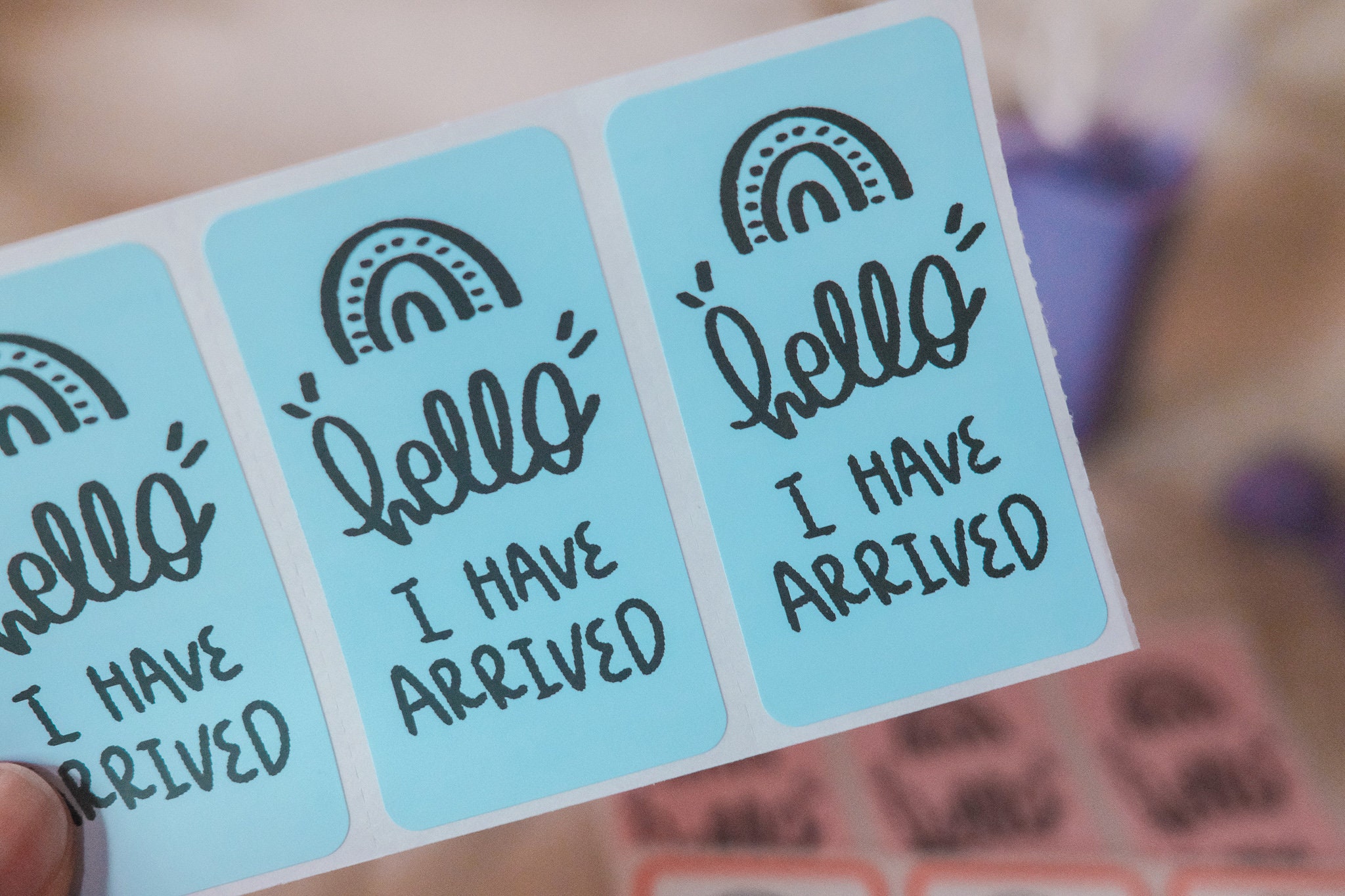 Hello packing Labels Shipping Stickers Packing Labels Small | Etsy