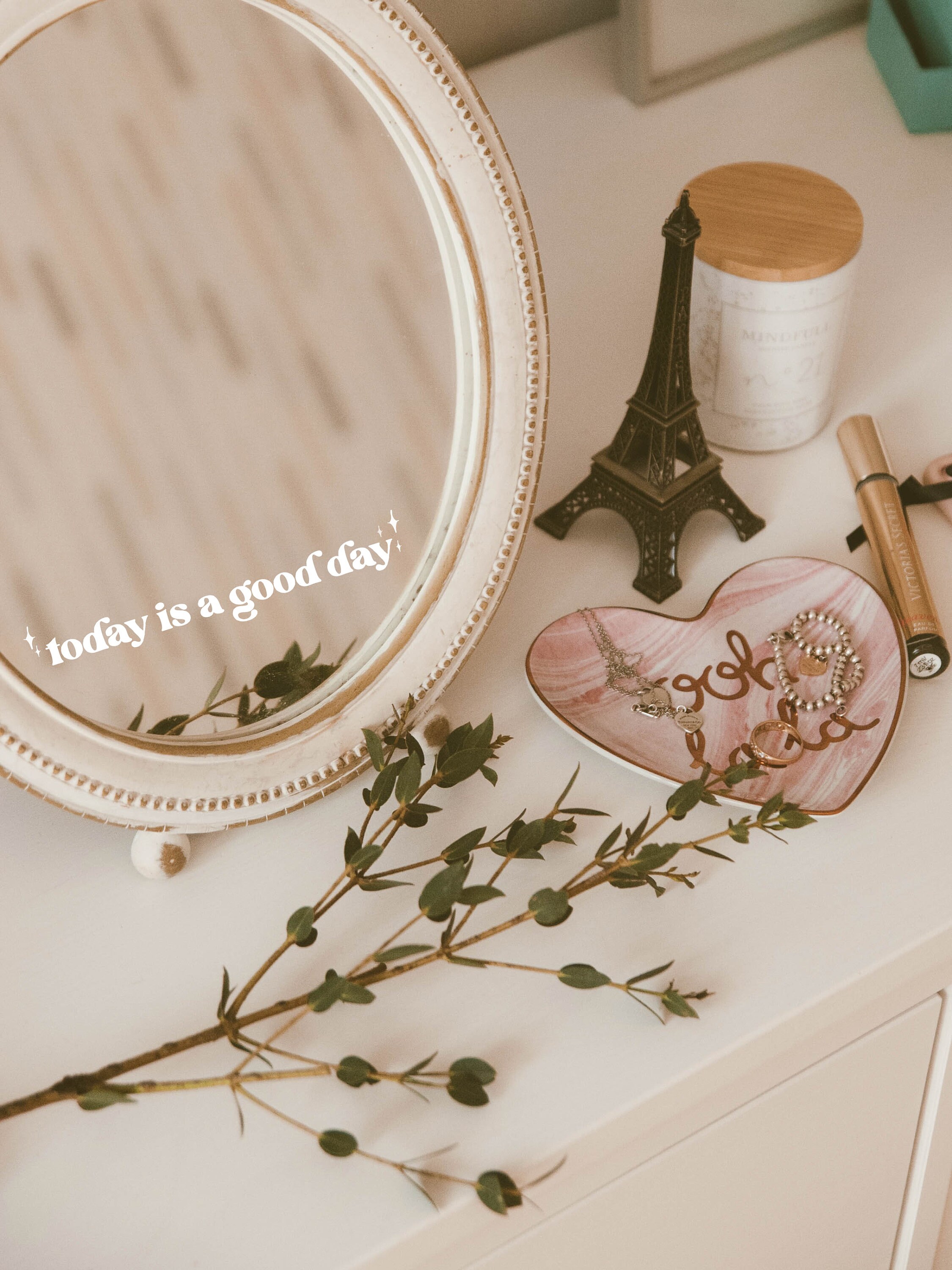 Inspirational Mirror Decal: "today is a Good Day" Vinyl Sticker - Etsy