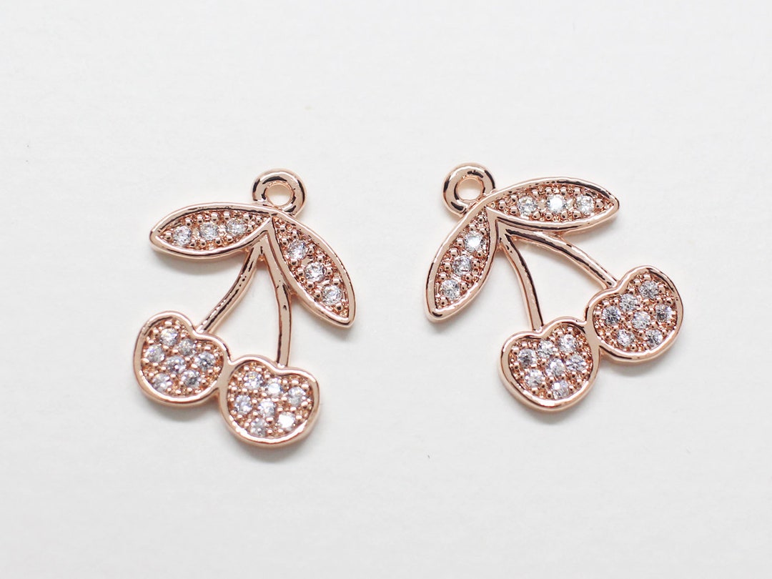 P0794/Anti-tarnished Rose Gold Plating Over Brass-Cubic - Etsy France